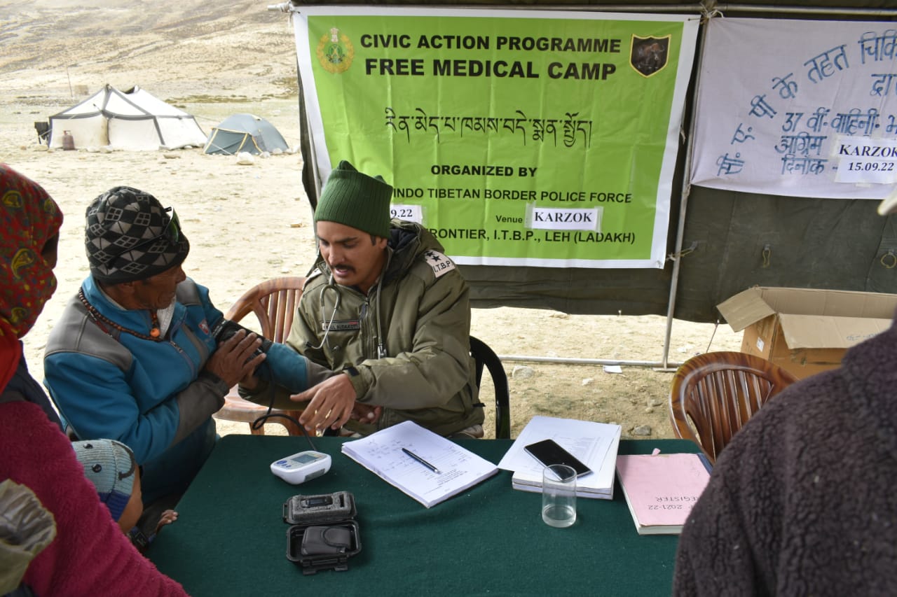 ITBP Conducts Medical Camps
