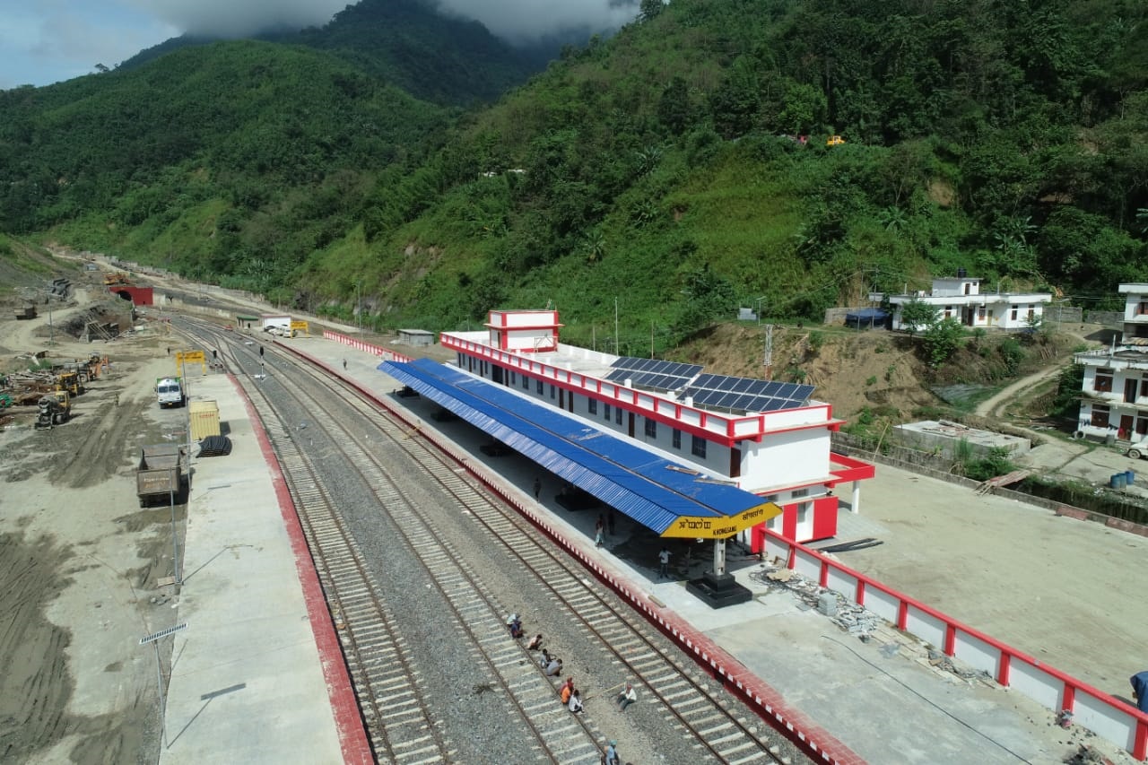 Completion of Jiribam-Imphal Railway Project to Increase Connectivity ...