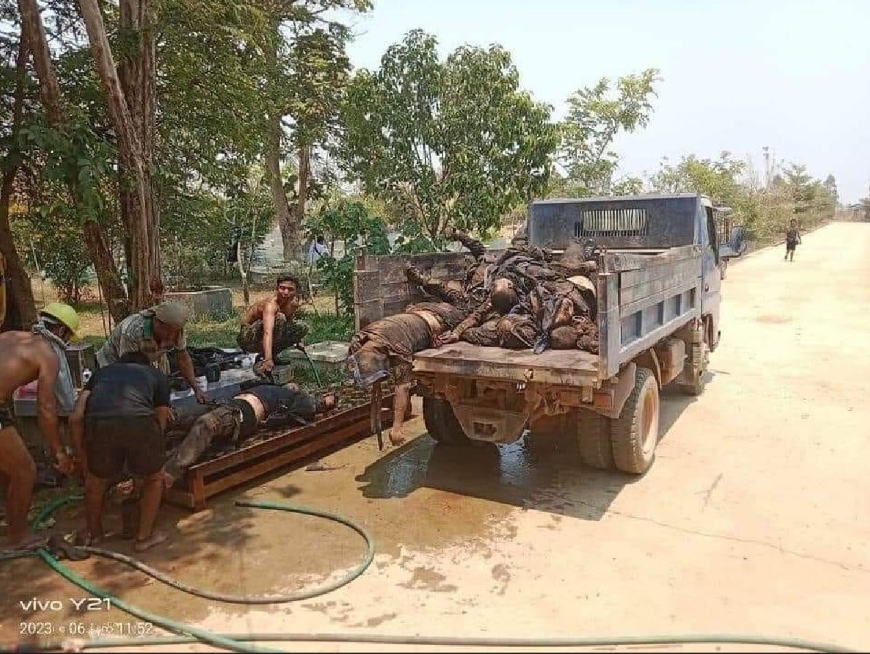 Myanmar PDF attacks army factory during Chinese, Russian and North ...