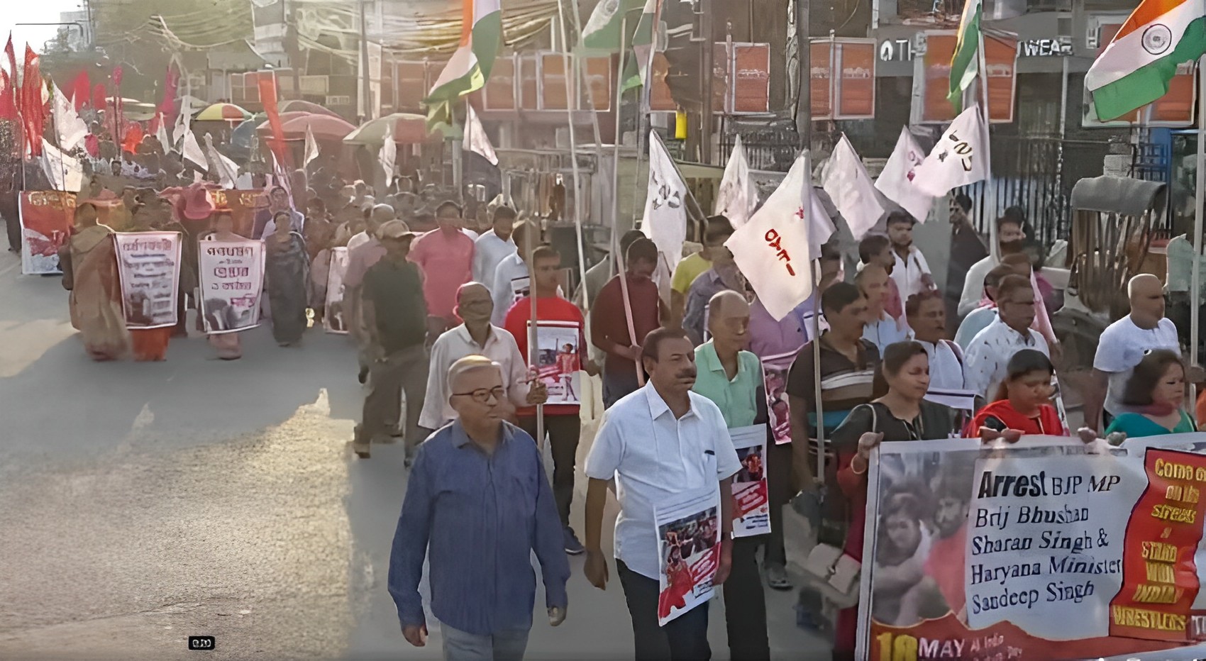 CPI-M organizes protest in Agartala, Tripura, demands action against ...