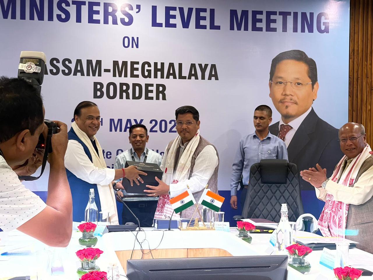 Second phase border talks between Meghalaya-Assam underway in Guwahati