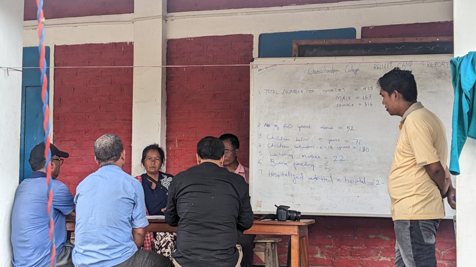 Assam Rifles Provides Vital Assistance To Displaced Civilians In Manipur Relief Camps
